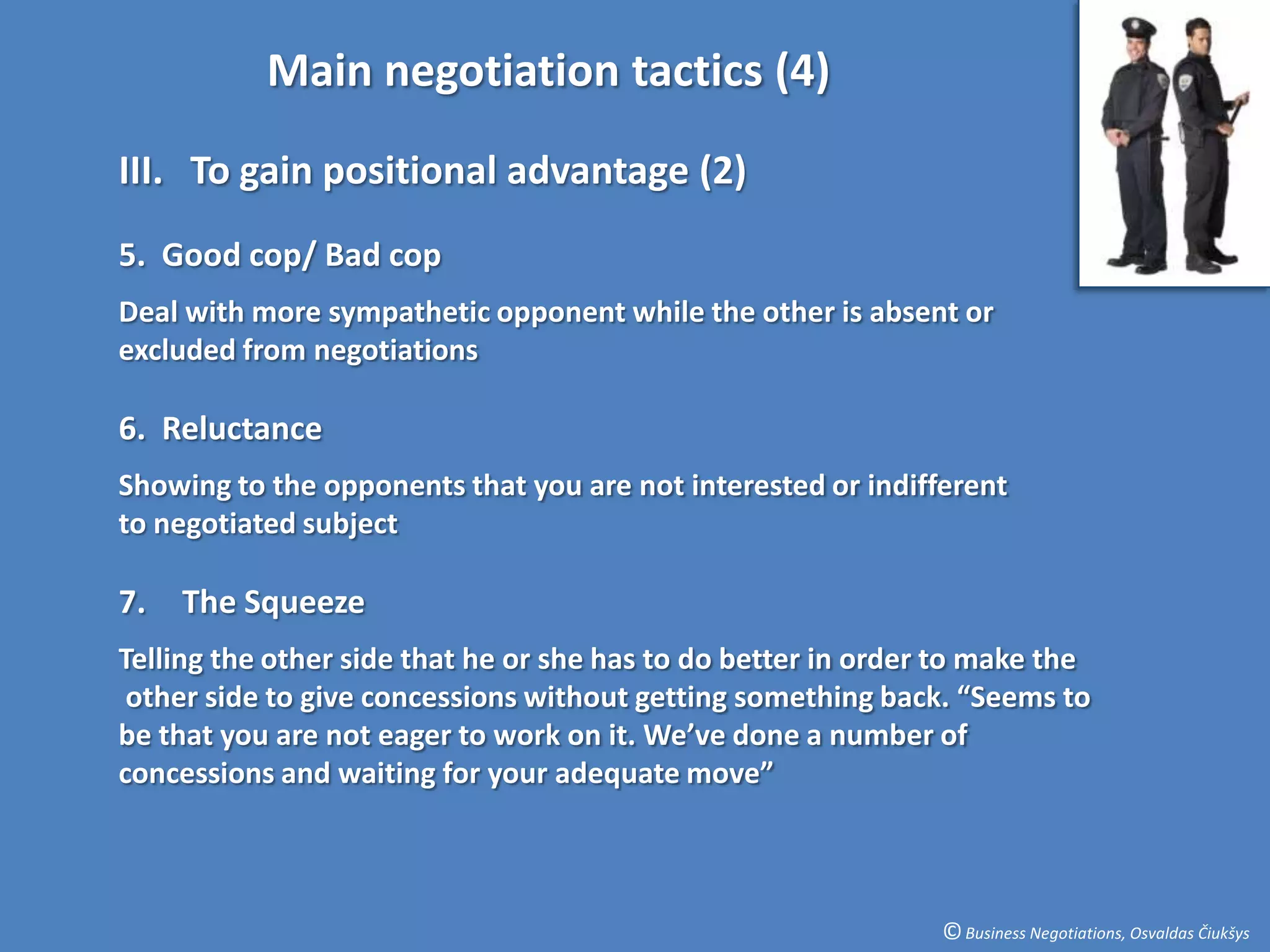 Negotiation Tactics | PPTX