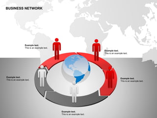 Business Networking Diagram for PowerPoint | PPT