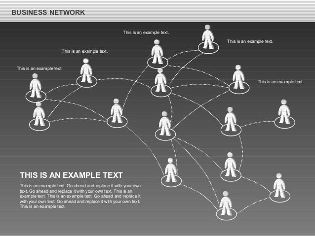 Business Network Diagrams for PowerPoint