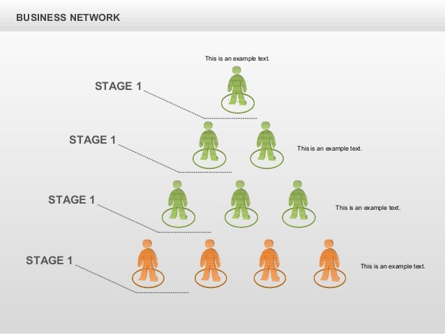 Business Network Diagrams for PowerPoint