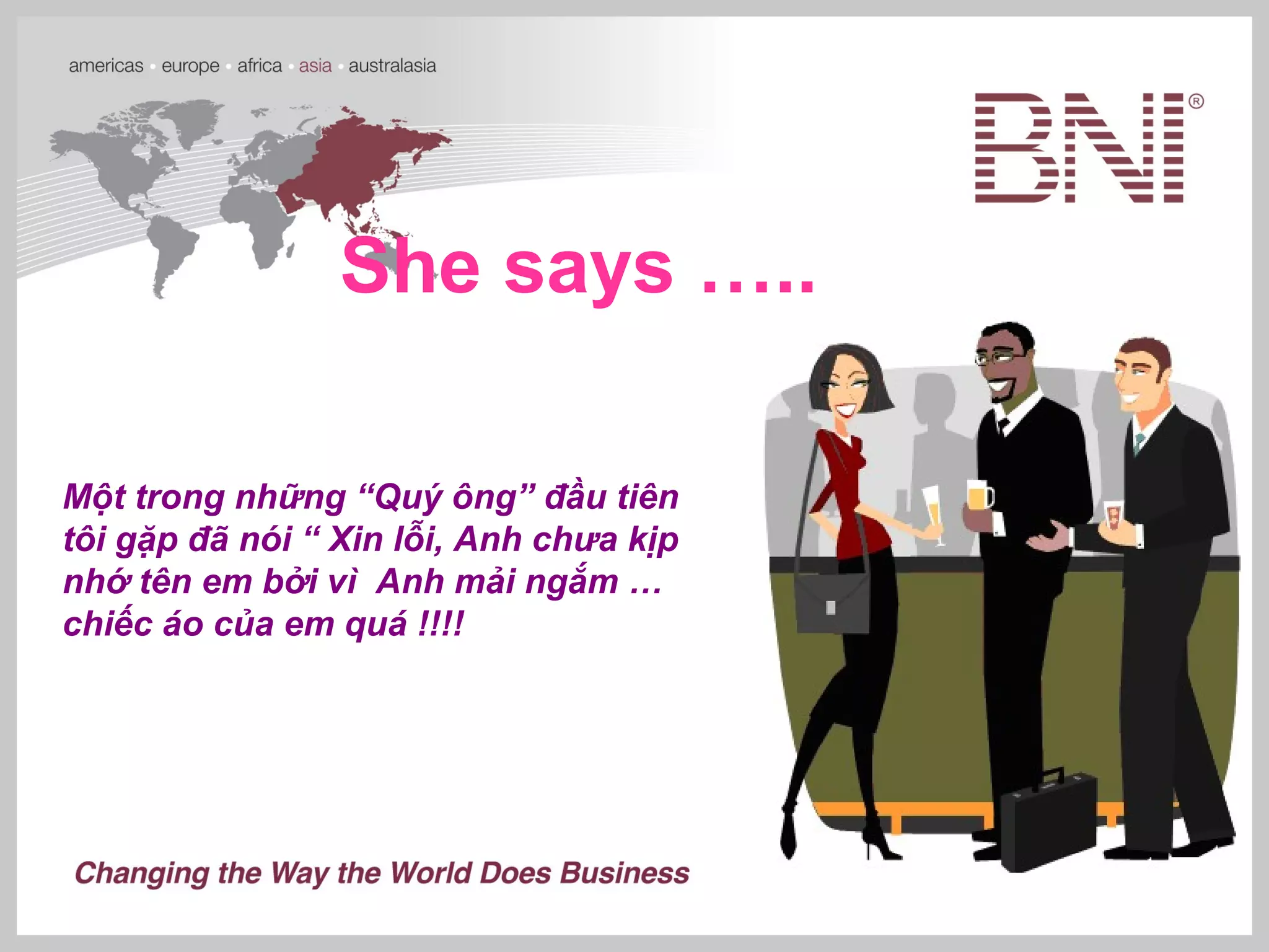 Business Networking And Sex Ppt