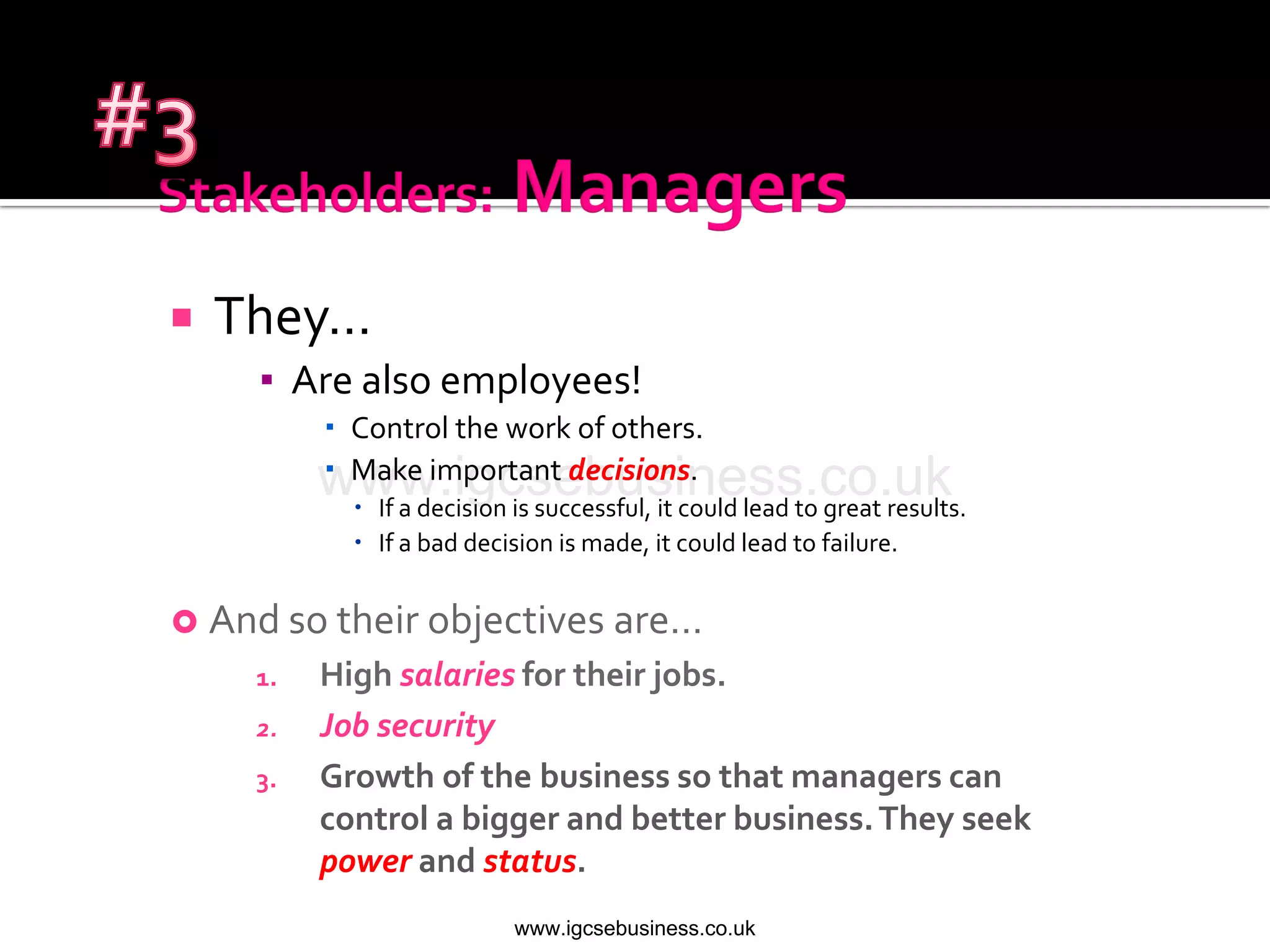 Business objectives and_stakeholders_objectives_presentation | PPT