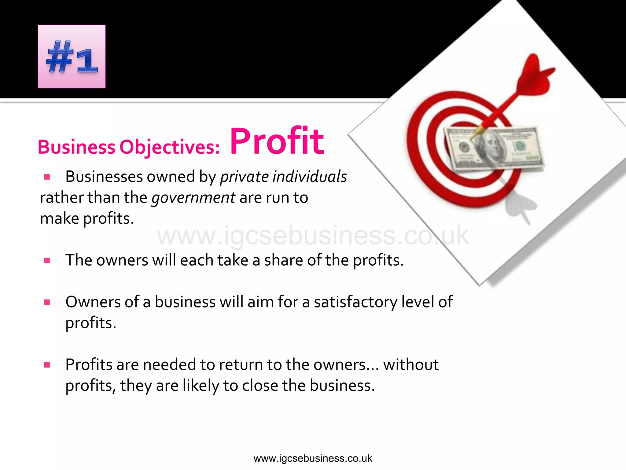 Business objectives and_stakeholders_objectives_presentation | PPT