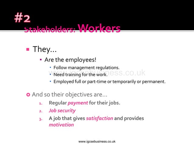 Business objectives and_stakeholders_objectives_presentation | PPT