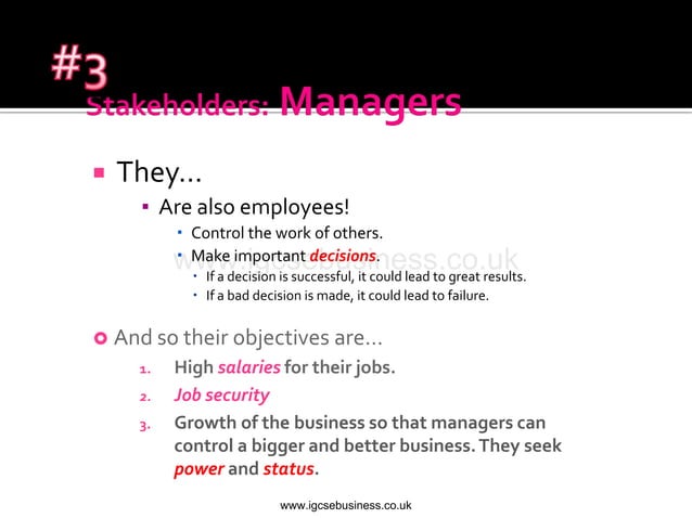 Business objectives and_stakeholders_objectives_presentation | PPT