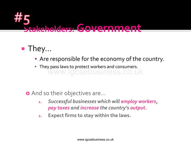 Business objectives and_stakeholders_objectives_presentation | PPT