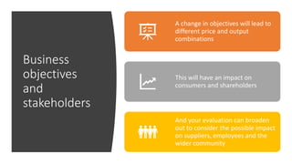 Business Objectives and Stakeholders | PPTX