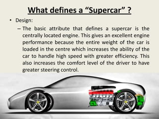 Business of supercars | PPT