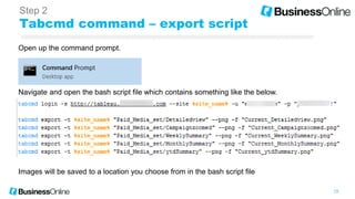 BusinessOnline - Automating PPT with Tableau Dashboards | PDF | Information Services Industry ...