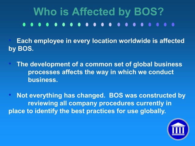 Business operating system example | PPT