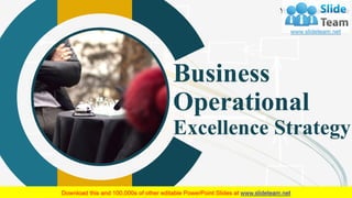 Business Operational Excellence Strategy PowerPoint Presentation Slides | PDF