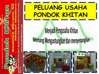Waralaba dan peluang usaha Business opportunity pondok khitan | PPTX