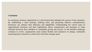 Business Organisation for B.Com Students | PPT