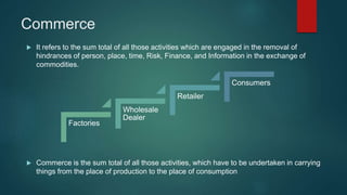 Business organisation chapter 1 | PPTX