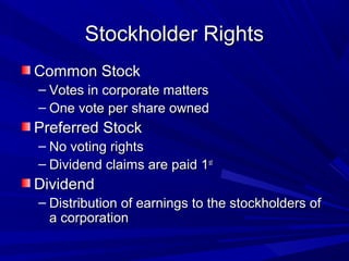 Business organizations | PPT