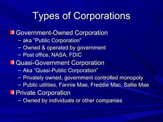 Business organizations | PPT