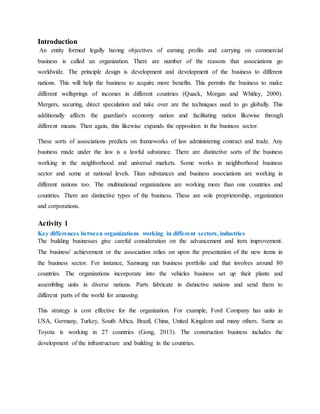 Unit 5.2 Business Organizations in a Global Context | DOCX