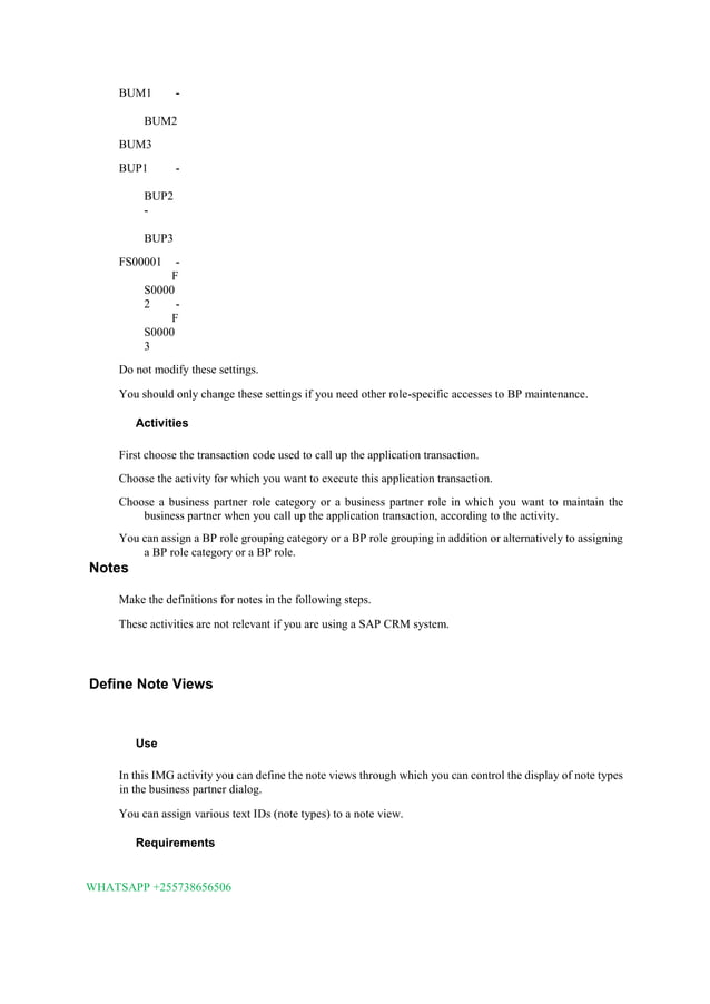 Business Partner S4HANA pdf Business Partner S4HANA pdf
