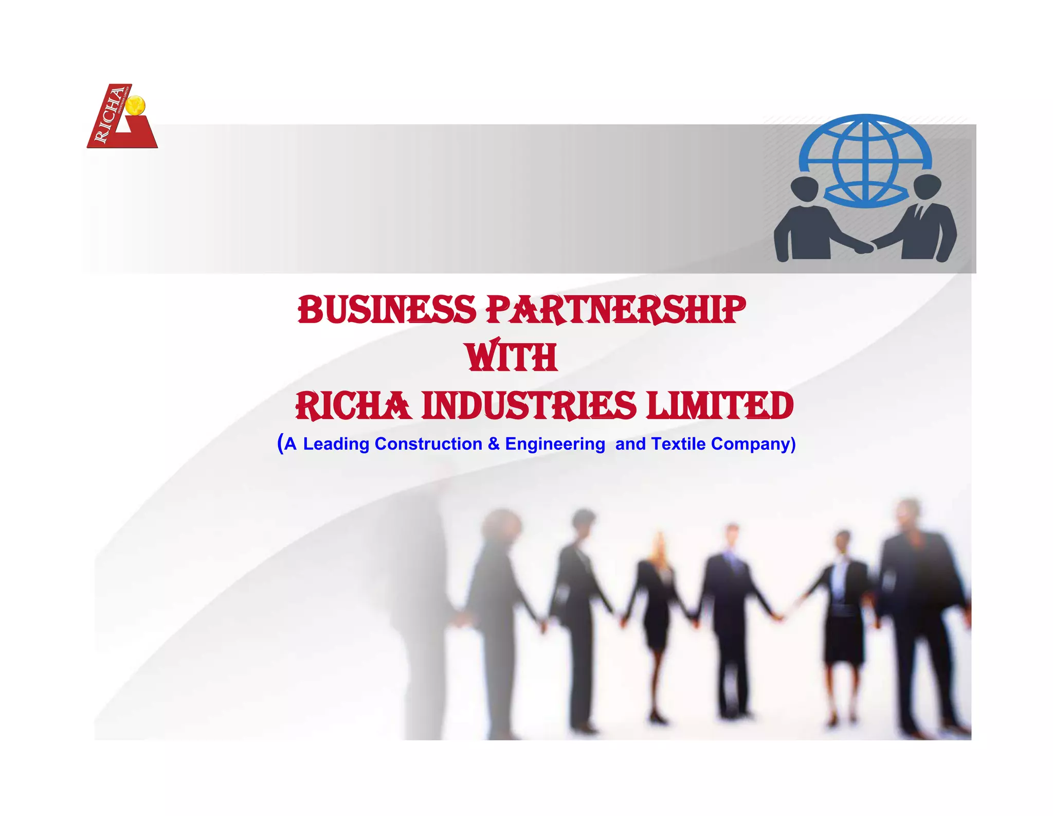 Introduction of Richa Industries Limited | PDF