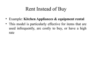 55 Business Model Patterns with examples | PPTX