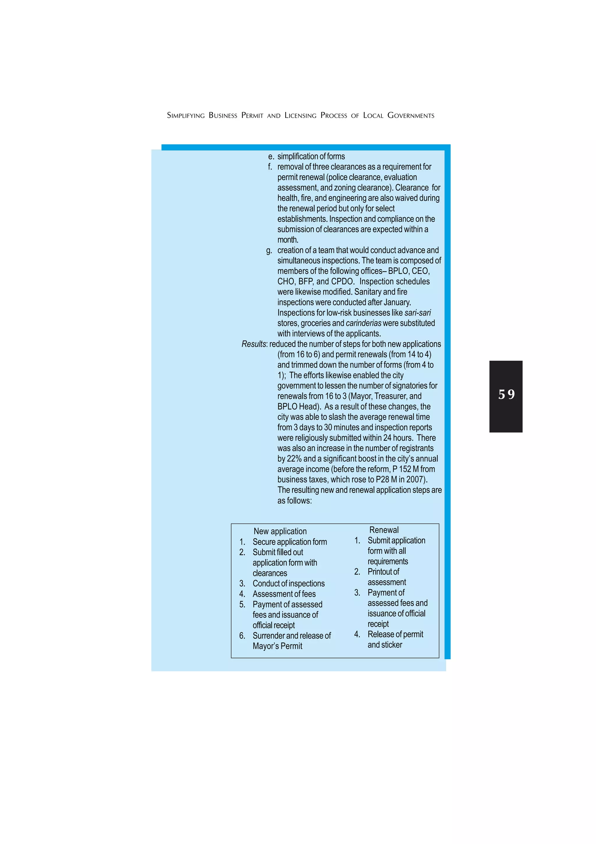 Philippine Business Permits Licensing Process | PDF