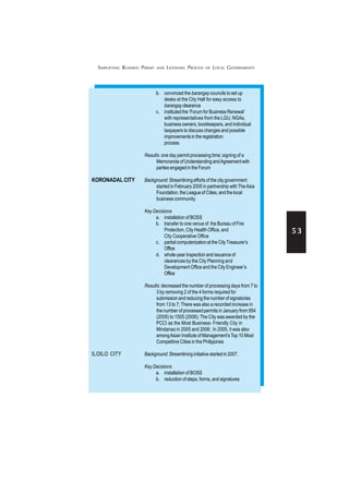 Philippine Business Permits Licensing Process | PDF