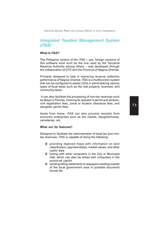 Philippine Business Permits Licensing Process | PDF