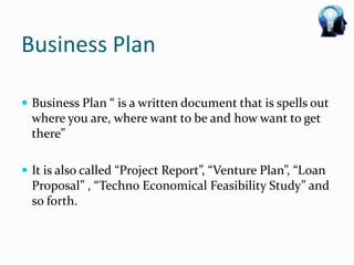 Making Business Plan for Entrepreneur | PPTX