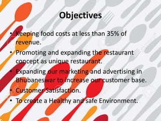 Business plan or business proposal on restaurant business ...