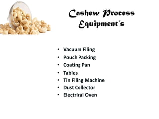 Business plan on cashew nuts | PPTX