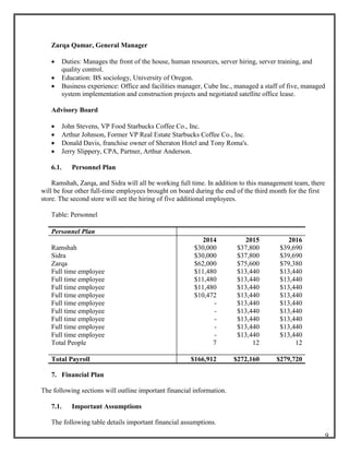 Business plan; Pasta De Italiano | PDF