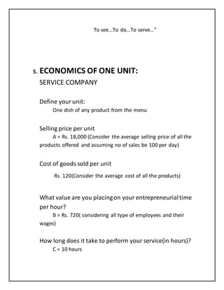 Business plan Module | PDF