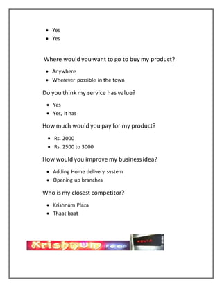 Business plan Module | DOCX