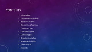 Computer manufacturing company Business plan | PPTX