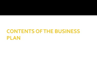 Business plan | PPTX