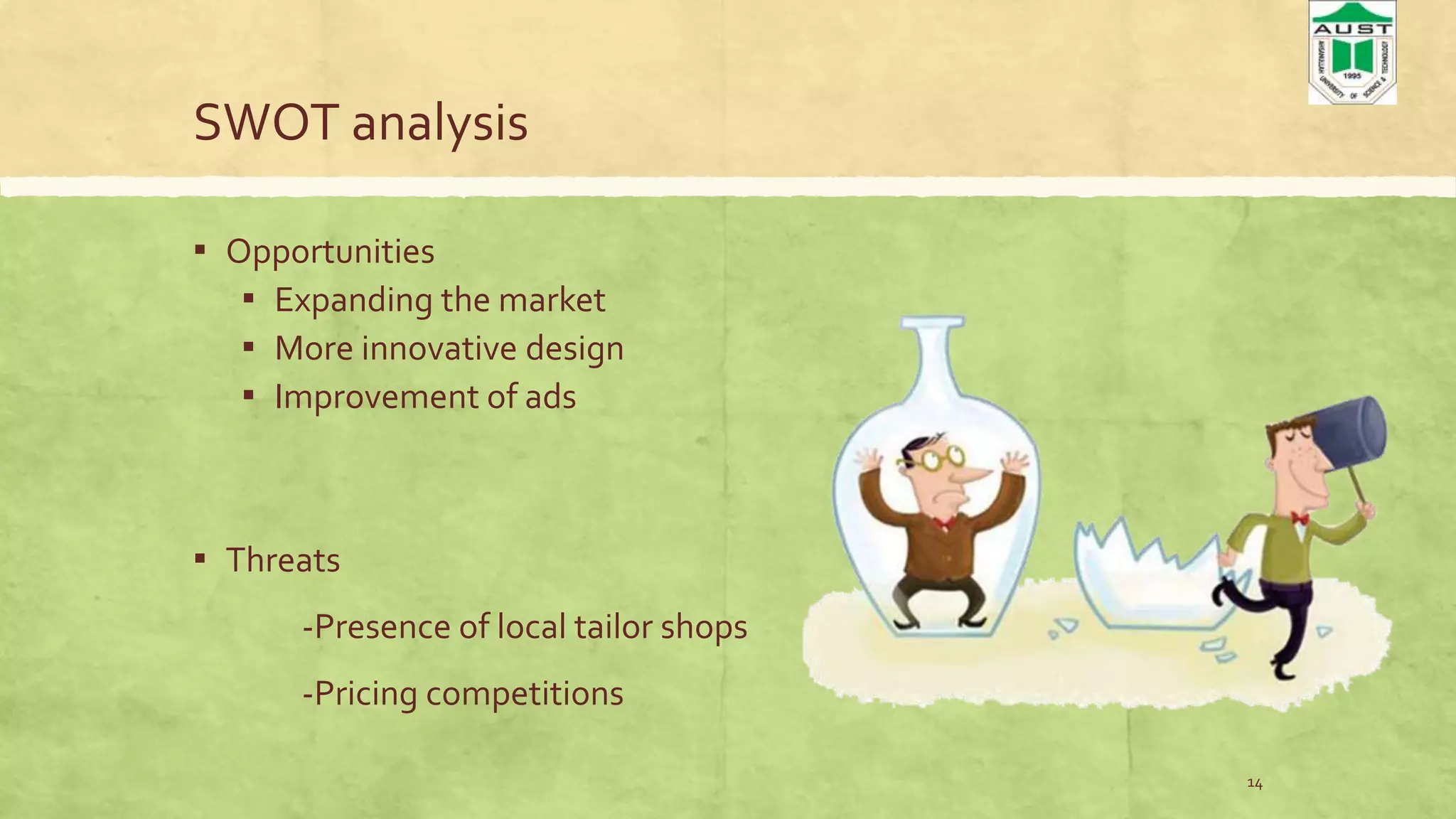 Business plan of Tailor shop | PPTX
