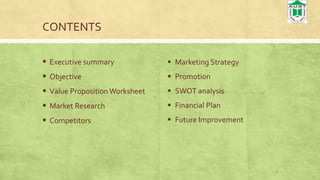 Business plan of Tailor shop | PPTX