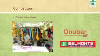 Business plan of Tailor shop | PPTX