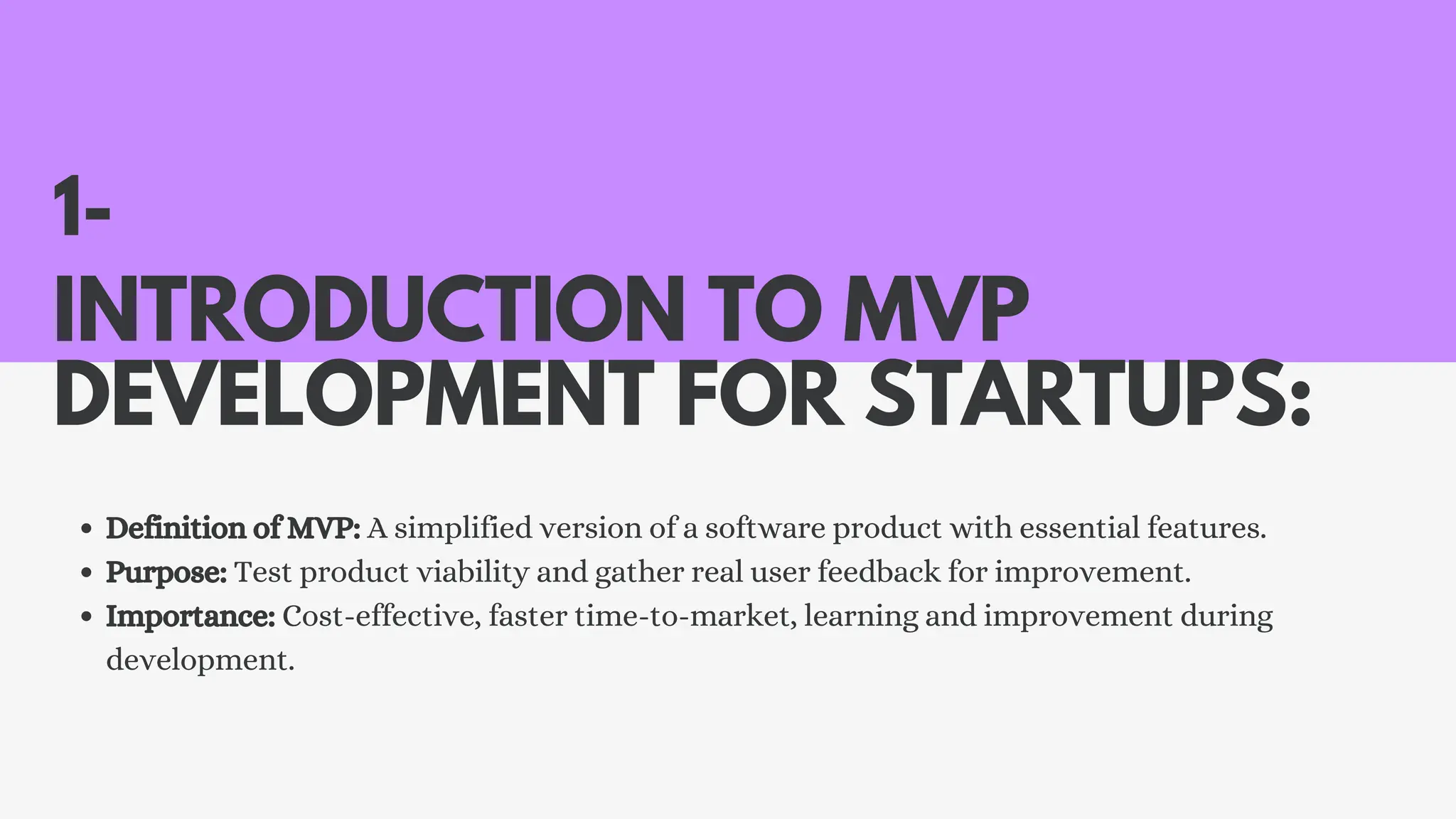 BUILDING A MINIMUM VIABLE PRODUCT ( MVP) | PDF