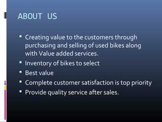 Businessplan bikespoint cms bike | PPT