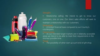 Business-plan Gift Corner | PPTX