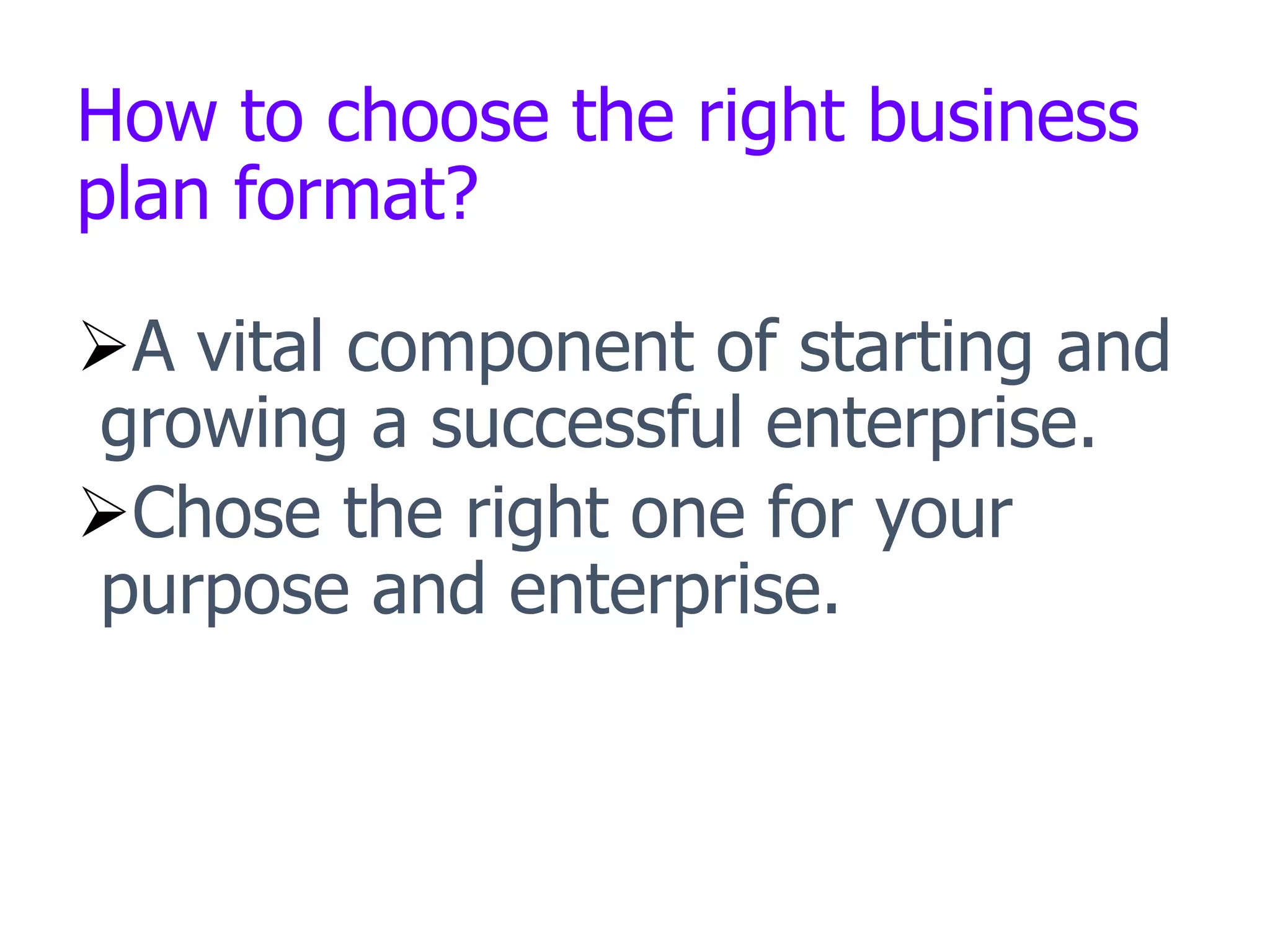 Business Plan for Training Centers | PPT