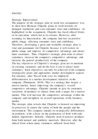 Business Plan Assessment Part 2- Pitching the Plan | PDF