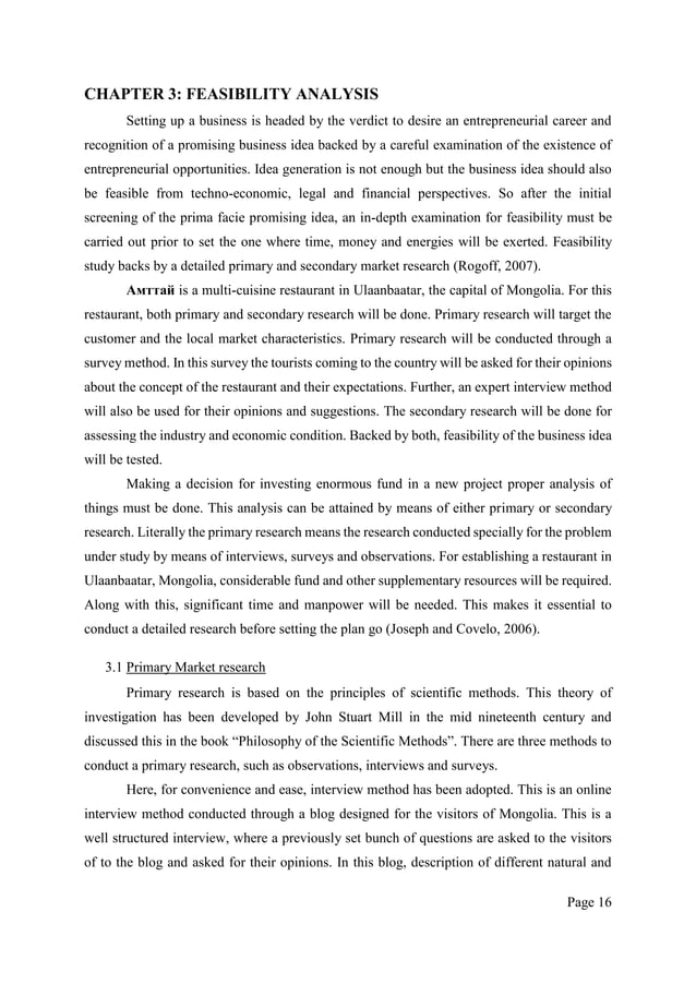 Business Plan Assignment Sample | PDF