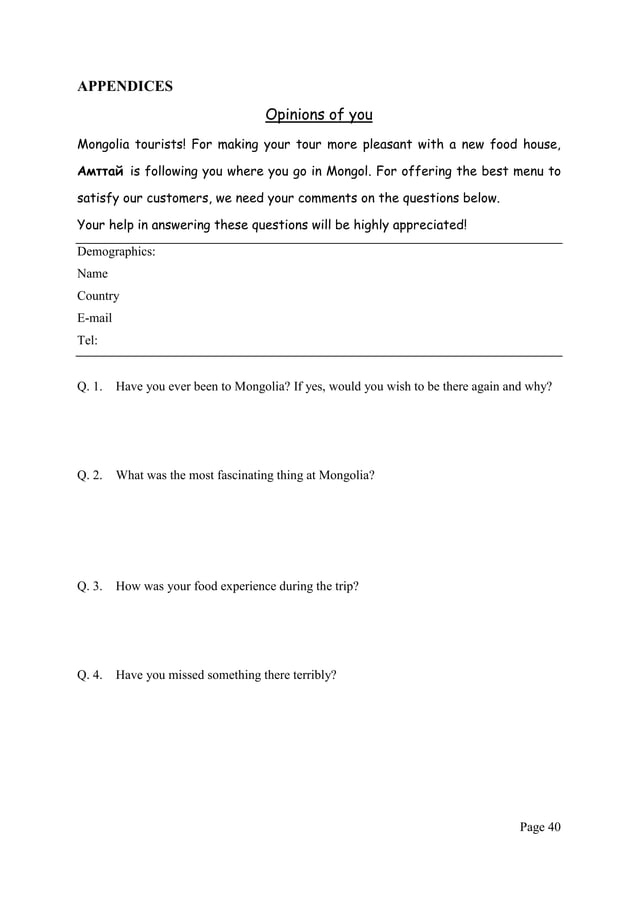 Business Plan Assignment Sample | PDF
