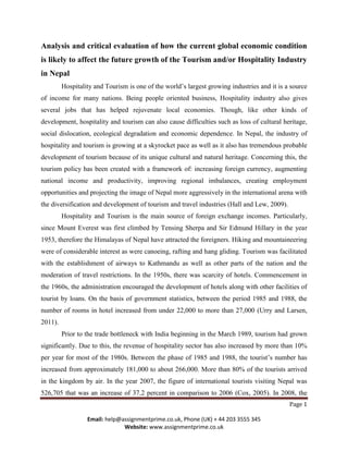 Business Plan Assignment Sample | PDF