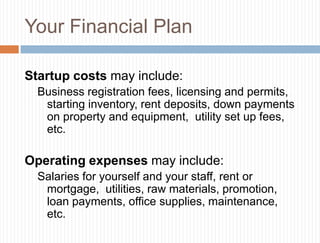 Business Plan Toolkit, Part 3 of 3 | PPT
