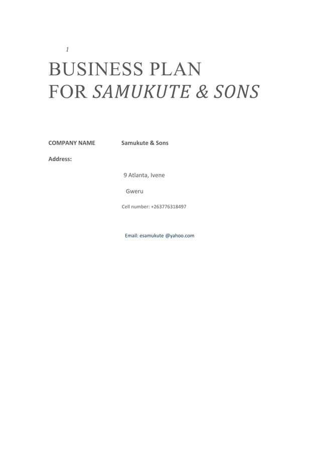 How To Write A Simple Business Plan PDF how-to-write-a-simple-business-plan-pdf