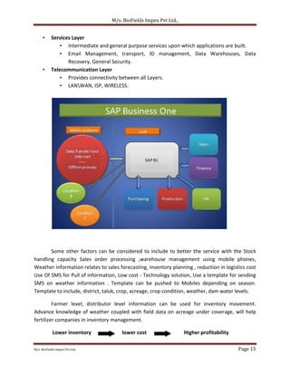 Business plan for fertilizers distributors | DOCX