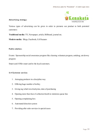 Business plan for_retail_shop | PDF